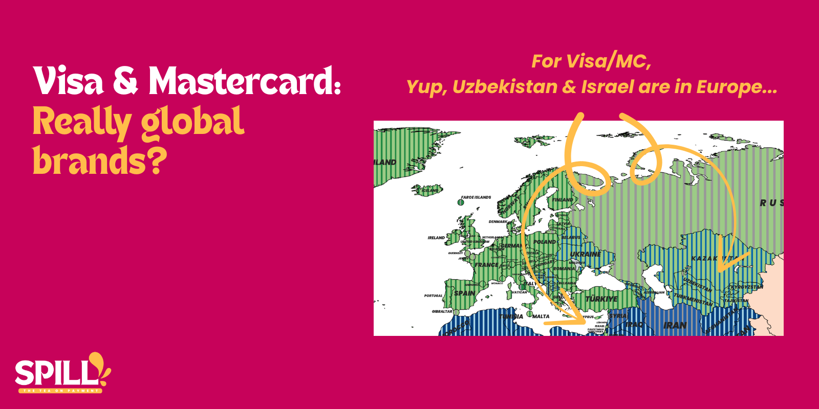 Visa & Mastercard: Really Global Brands? - SPILL THE TEA ON PAYMENT